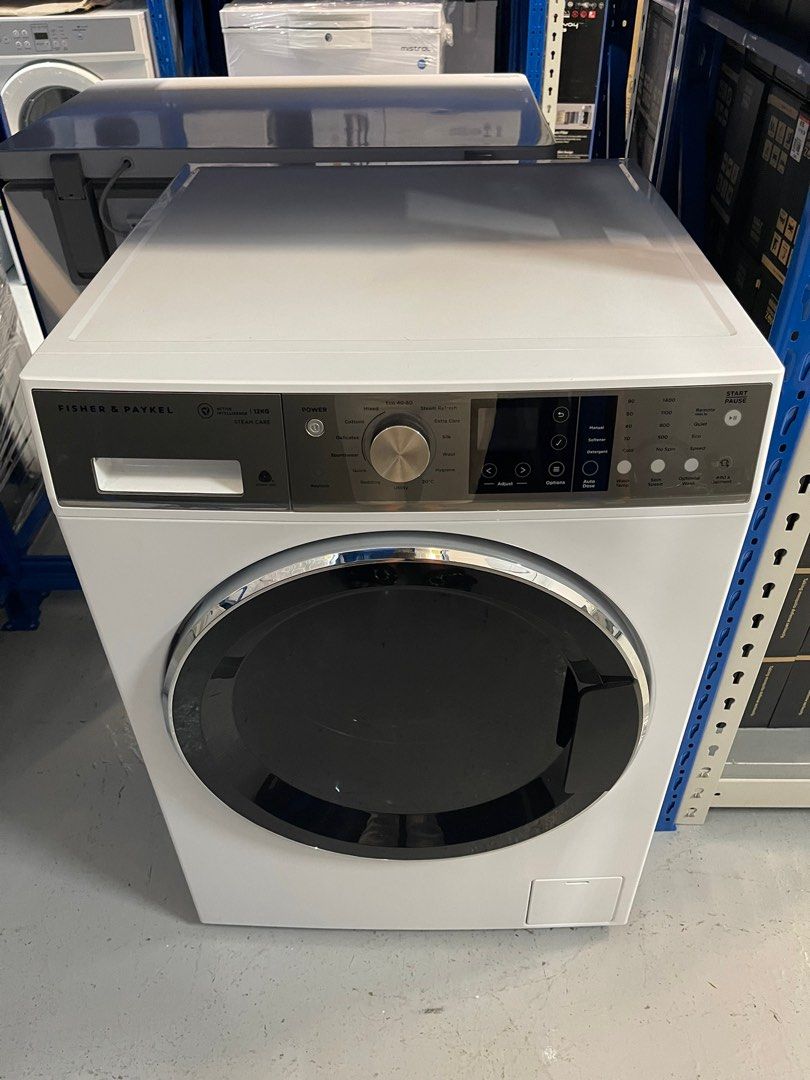 FISHER & PAYKEL 12KG FRONT LOAD WASHING MACHINE, TV & Home Appliances ...