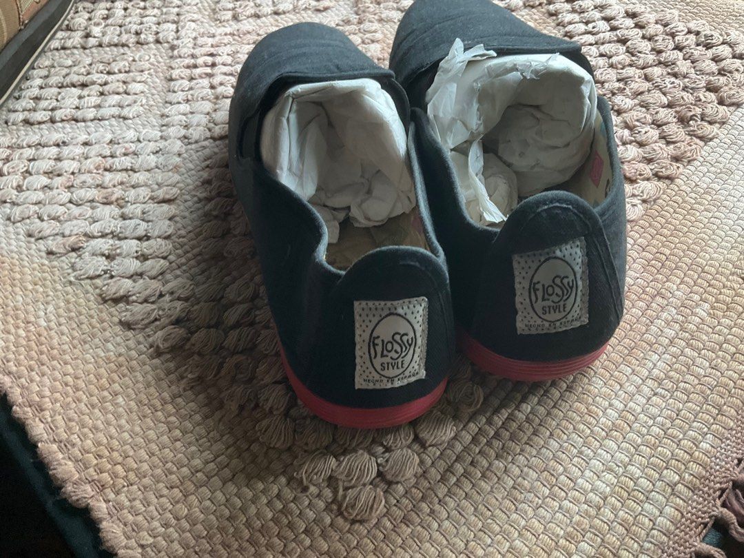 FLOSSY STYLE MADE IN SPAIN 43 Men BLACK, Men's Fashion, Footwear ...