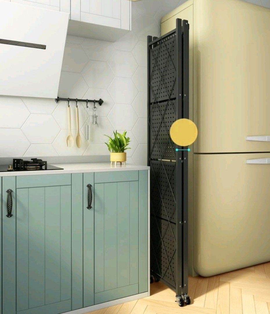 Foldable Storage Rack Kitchen Rack Shelves Organiser Shelf Selves Multi Purpose Heavy Duty ...