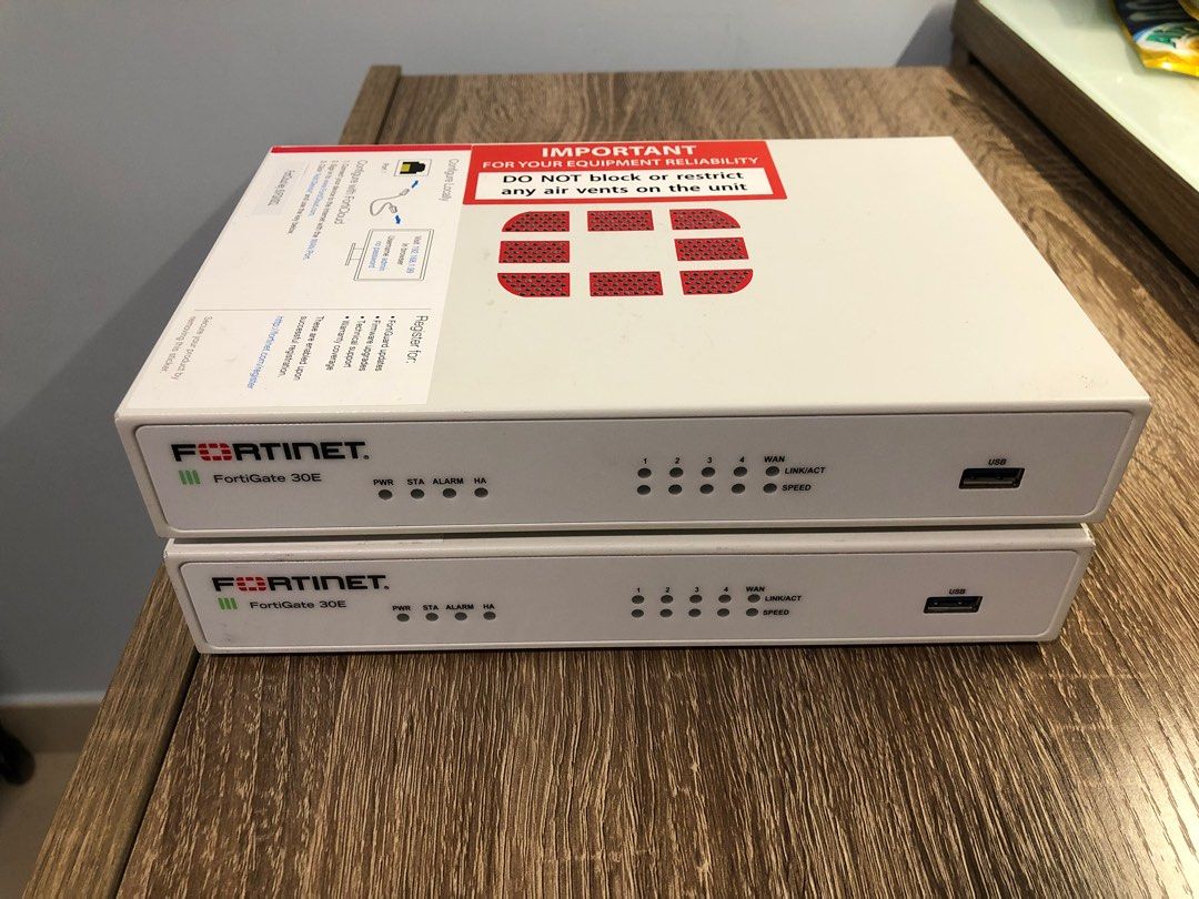 Fortigate Fortinet 30E, 電腦＆科技, 電腦周邊及配件, Wifi及上網相關產品 - Carousell