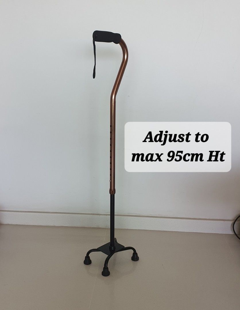 Four legged walking stick, Health & Nutrition, Assistive & Rehabilatory ...