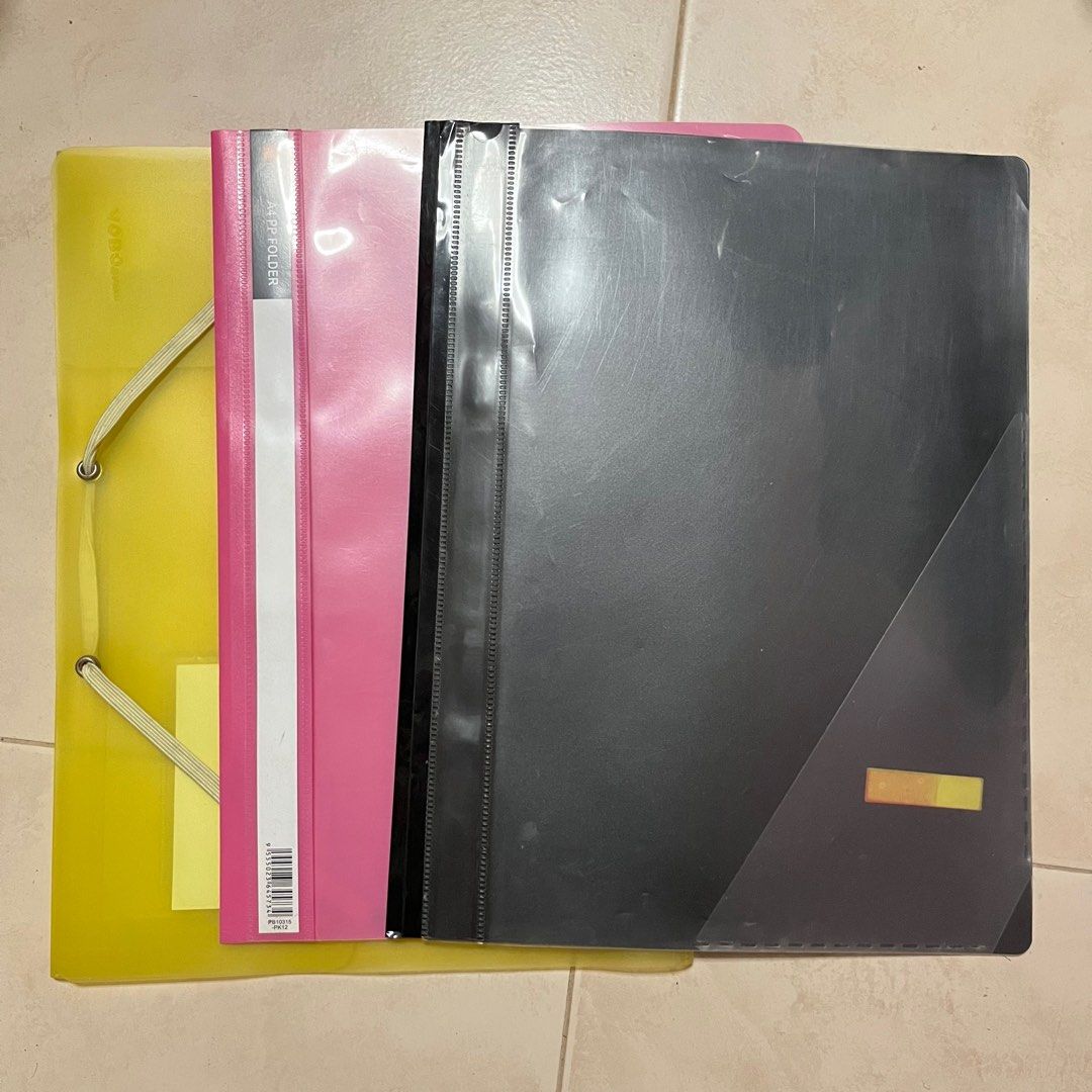 (FREE GIVEAWAY) COLORED FILES, Hobbies & Toys, Stationery & Craft ...