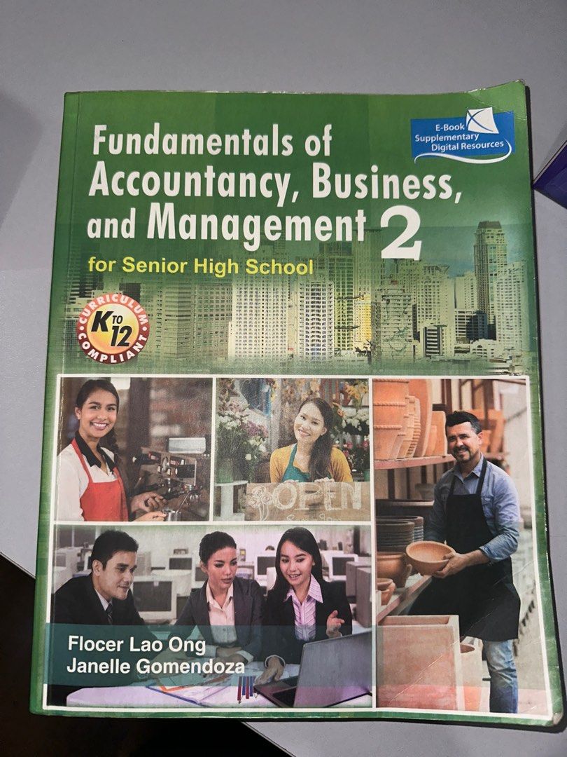 Fundamentals of Accountancy, Business, and Mamagement 2, Hobbies & Toys ...
