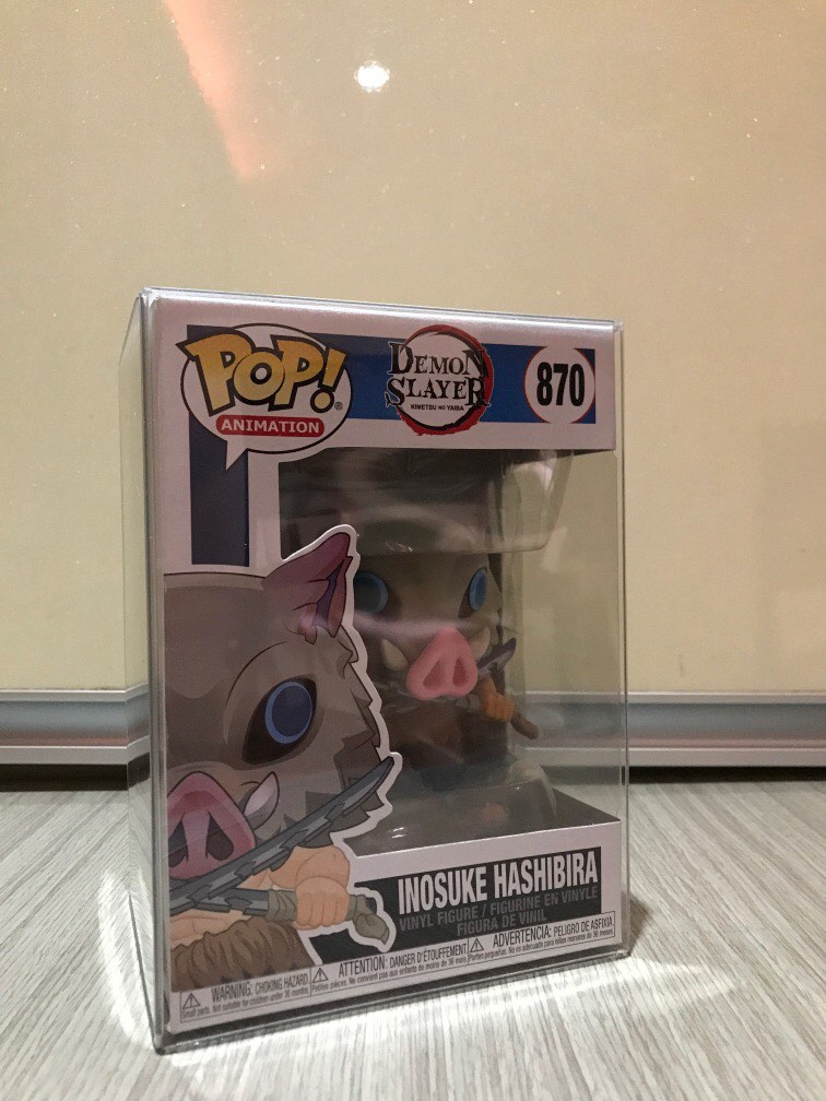 Funko POP! Animation - Inosuke Hashibara #870, Hobbies & Toys, Toys ...