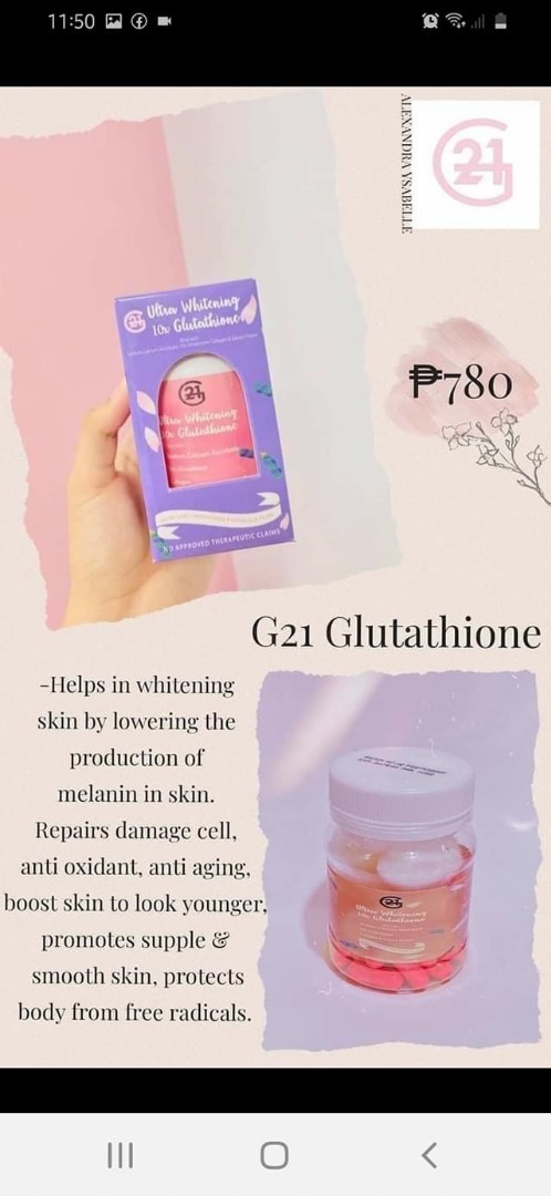 G21 duo soap and glutathione capsule, Beauty & Personal Care, Bath ...