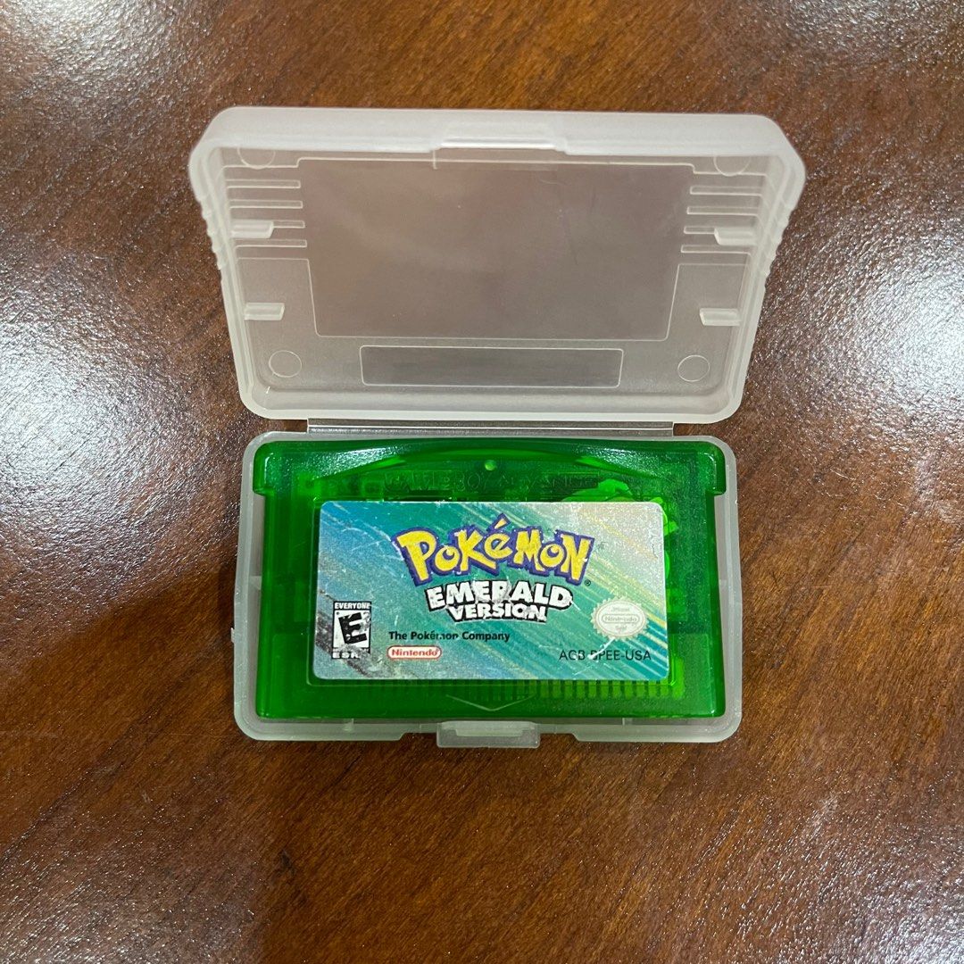 Gameboy Advance SP IPS Screen with Pokemon Emerald, Video Gaming, Video ...