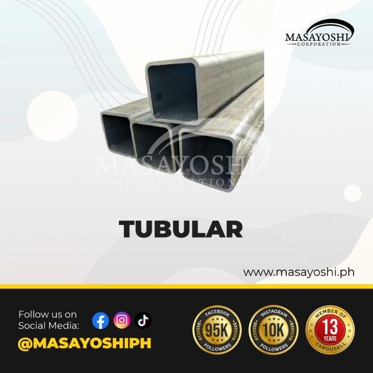 GI Tubular | Steel | Square Tube | Galvanized Iron Tubular, Commercial ...