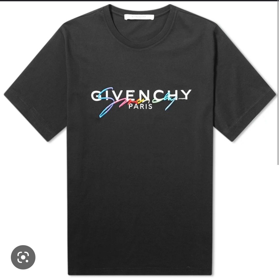 Givenchy Rainbow Signature Tee, Men's Fashion, Tops & Sets, Tshirts ...