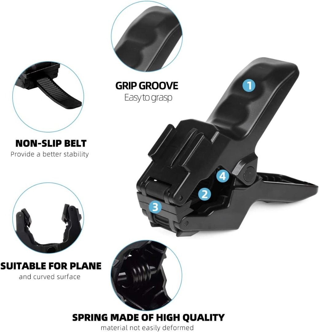 GoPro Flex Clamp Mount with Adjustable GooseNeck - 7 joints, 攝影器材, 攝影配件 ...