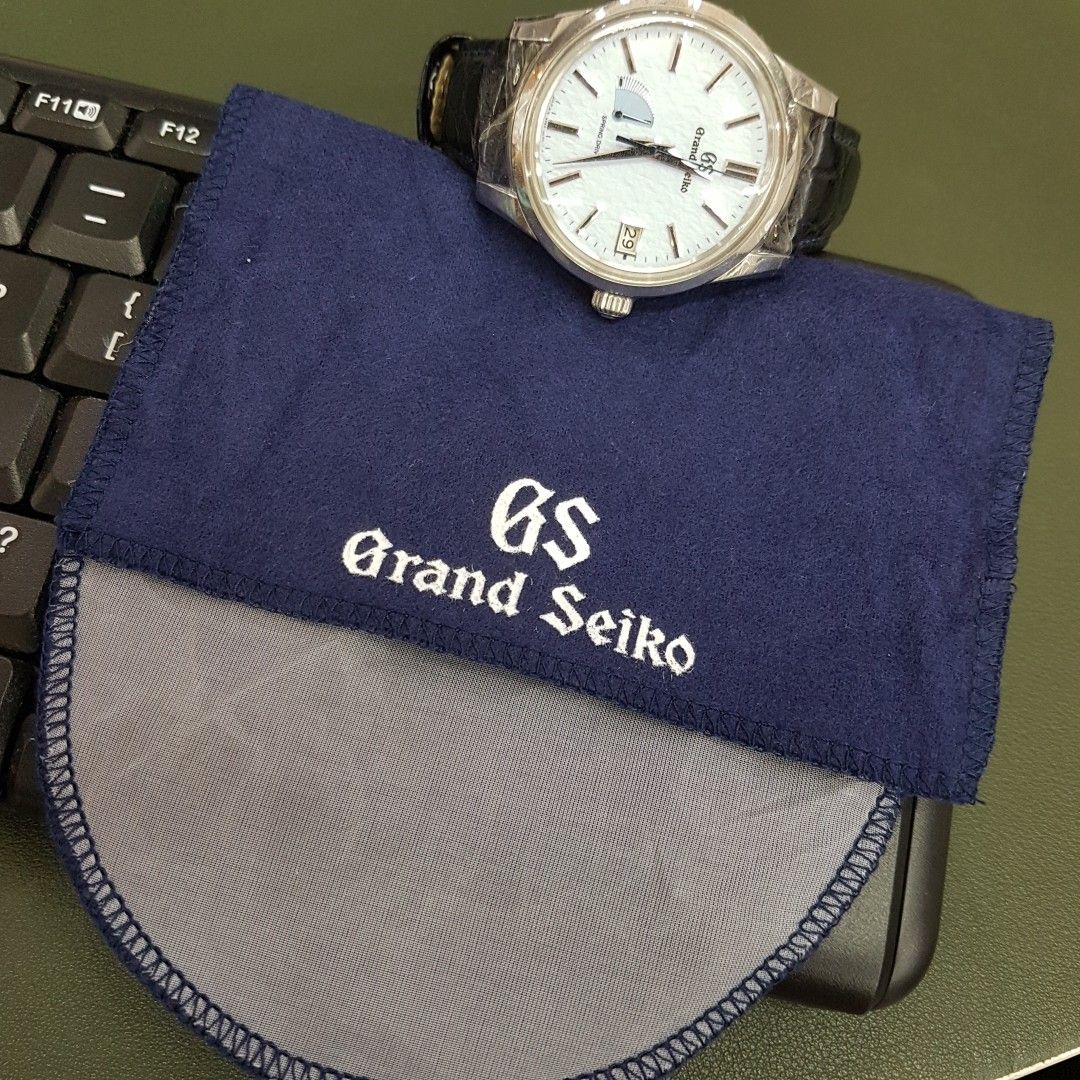 Grand Seiko Cloth Pouch Blue, Men's Fashion, Watches & Accessories ...