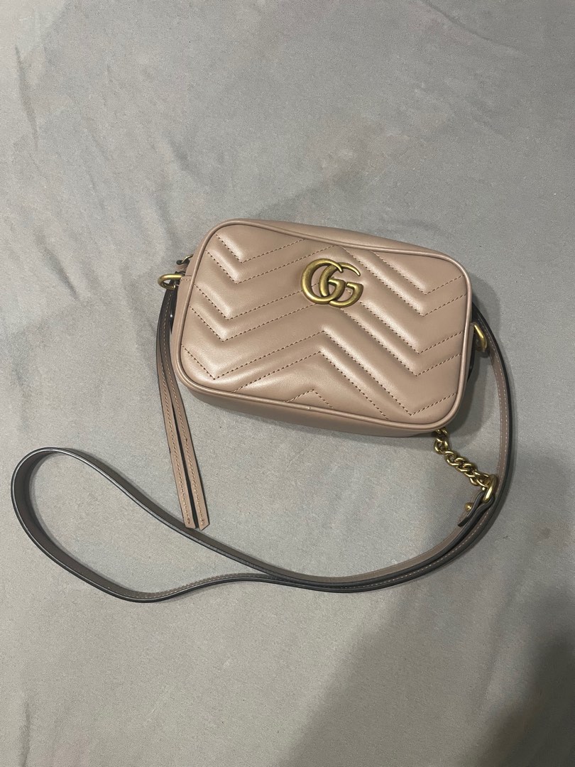 Gucci Marmont Mini Camera Bag, Luxury, Bags & Wallets on Carousell