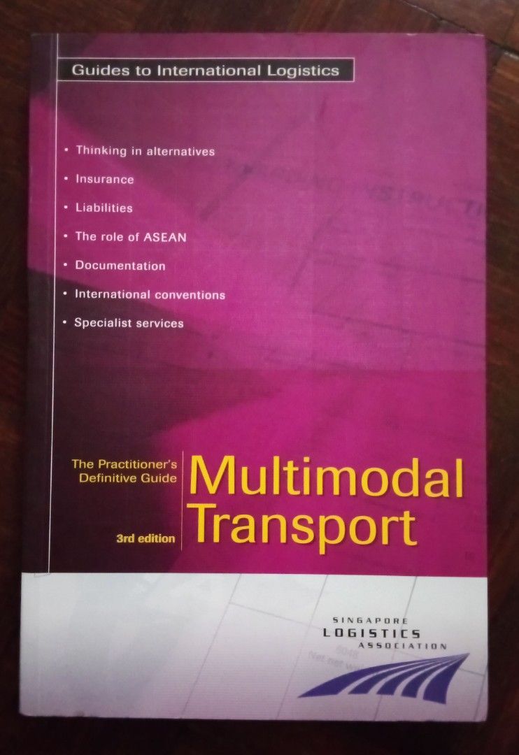 Guides to International Logistics - Multimodal Transport, Hobbies ...