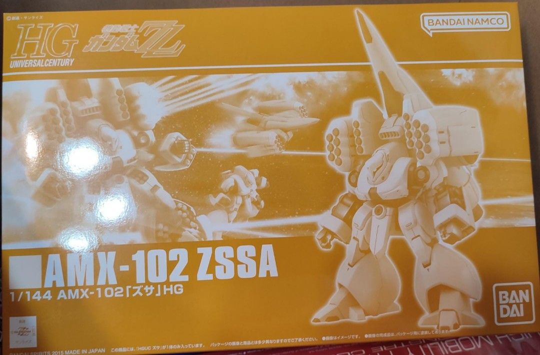 Gundam 魂限 HG ZSSA AMX-102 瑞莎 自護 HGUC Z 1/144 Premium Bandai 高達模型 機動戰士 ...