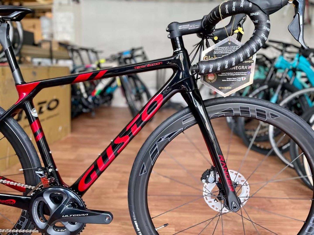 Gusto ranger DB pro ultra - team edition | Shimano ultegra r8020 11 speed hydraulic disc version ...