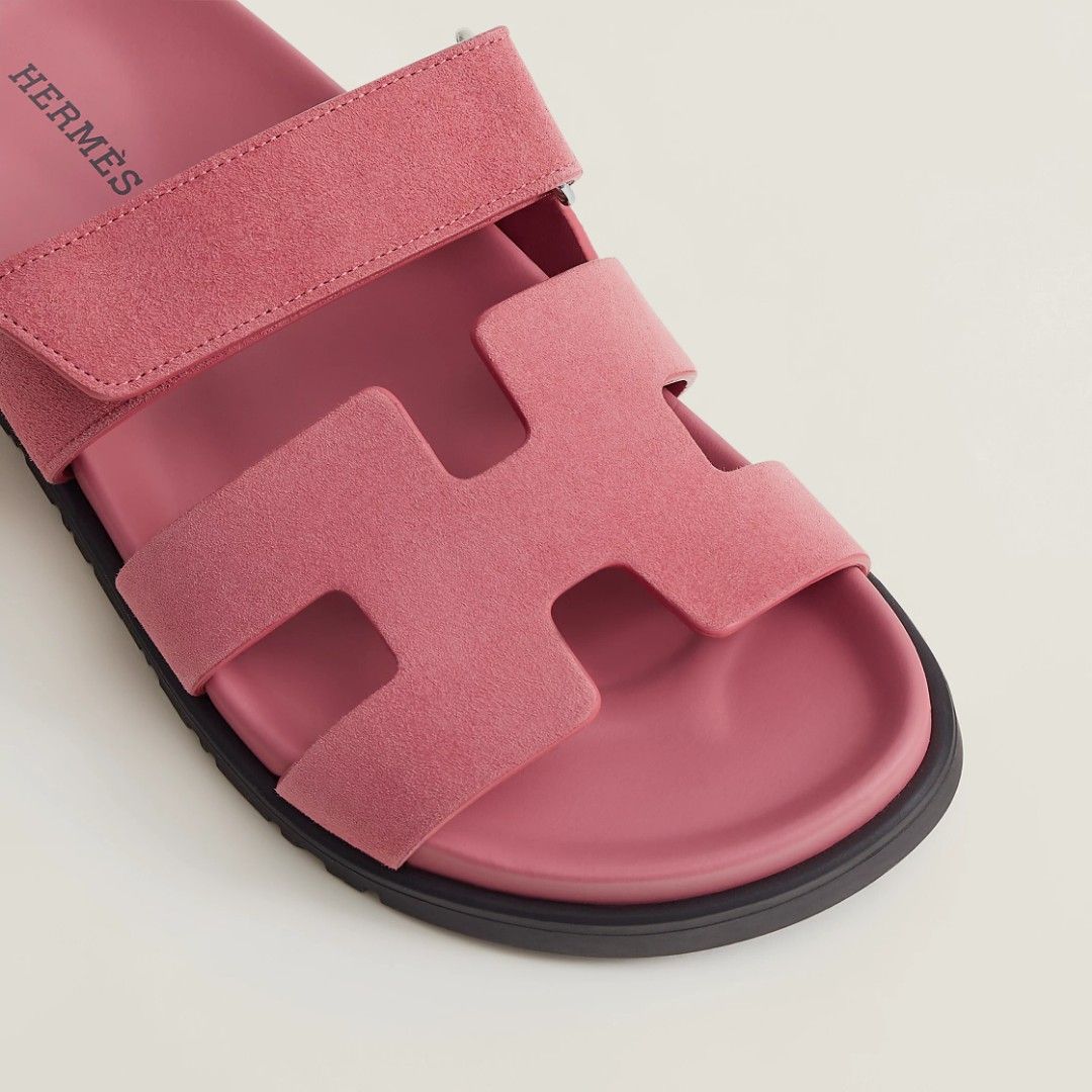 Hermes Chypre Sandal Rose Aphrodite Pink Eu 38, Luxury, Sneakers ...
