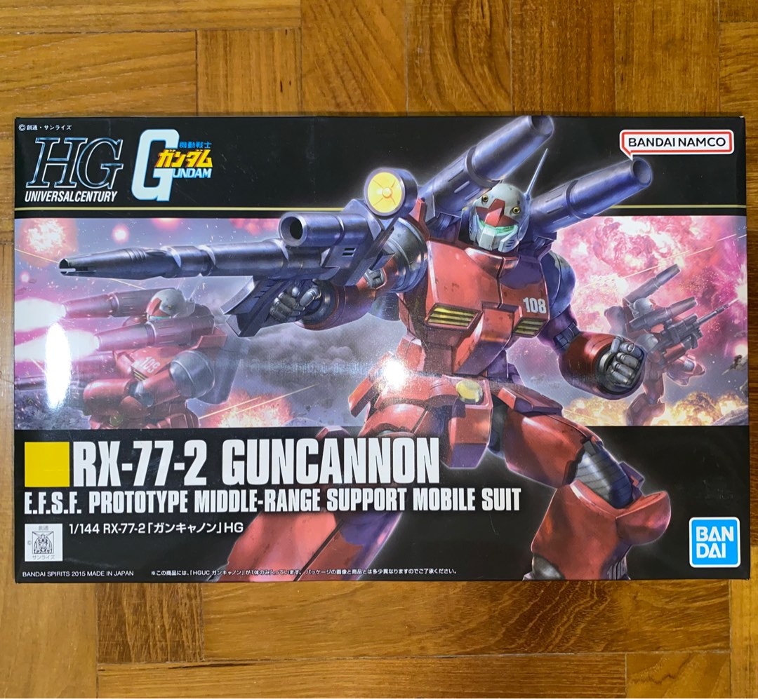 HGUC RX-77-2 Guncannon Revive Mobile Suit Gundam Gunpla HG, Hobbies & Toys, Toys & Games on ...