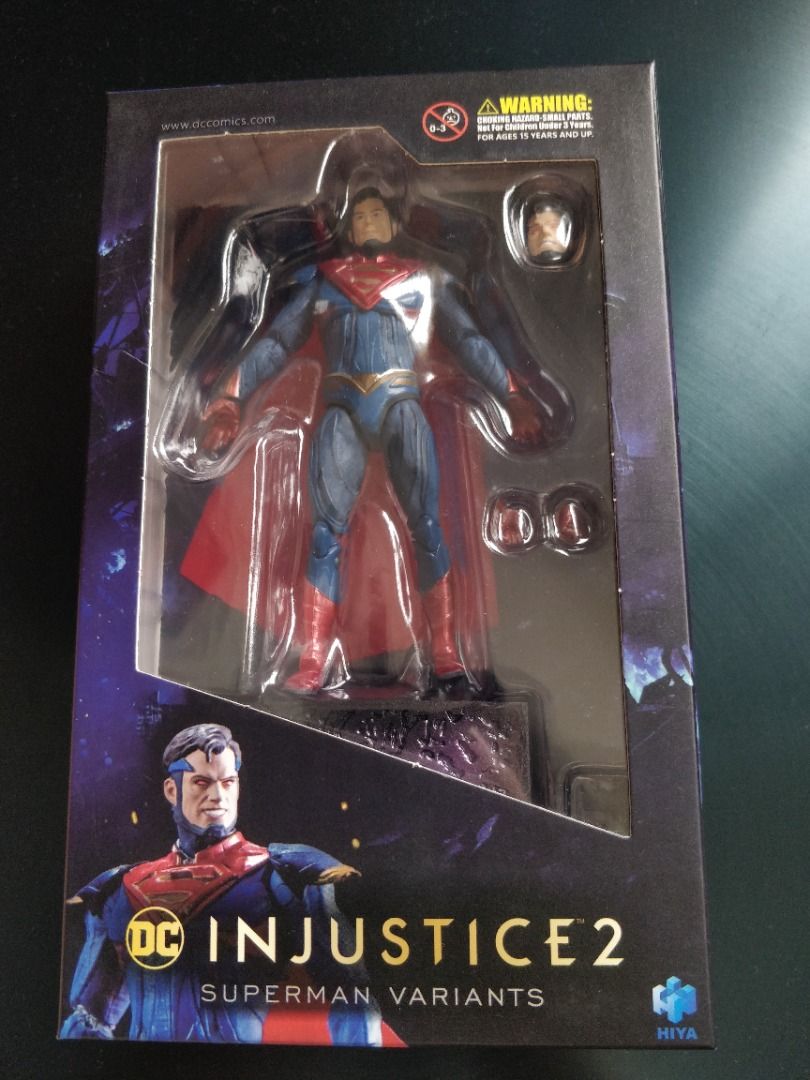 Hiya Toys - DC Injustice 2 - 1:18 Scale - Superman Variants, Hobbies ...