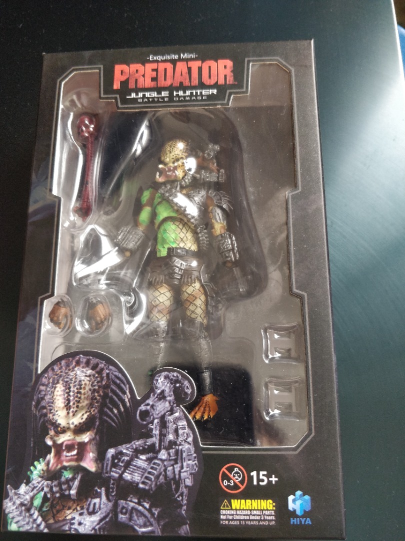 Hiya Toys - Predator (1987) - 1:18 Scale - Battle Damage Jungle ...