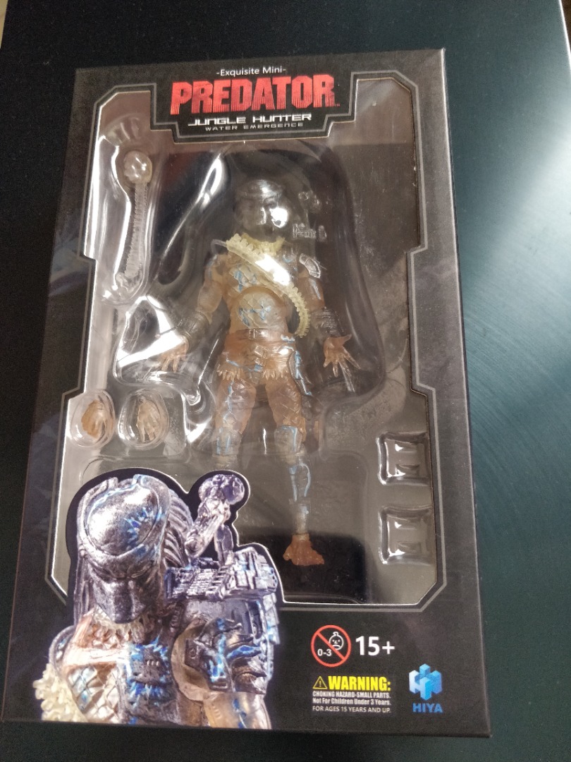 Hiya Toys - Predator (1987) - 1:18 Scale - Water Emergence Jungle ...