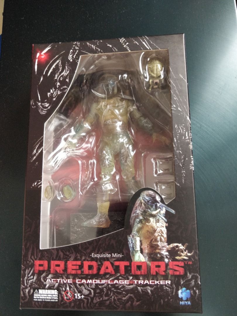 Hiya Toys - Predators - 1:18 Scale - Active Camouflage Tracker Predator, Hobbies & Toys, Toys ...