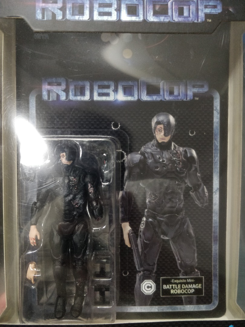 Hiya Toys - Robocop (2014) 1:18 - Black Battle Damaged Version PX ...