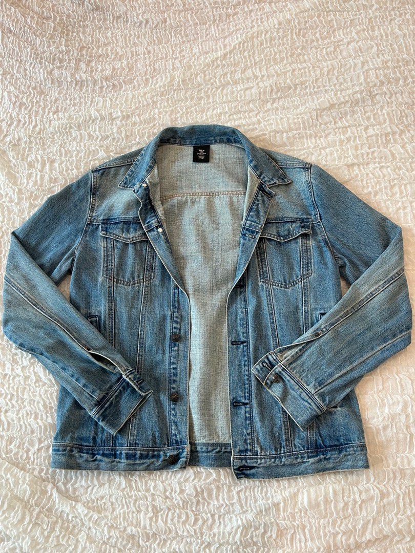 HnM denim jacket, Women's Fashion, Coats, Jackets and Outerwear on ...