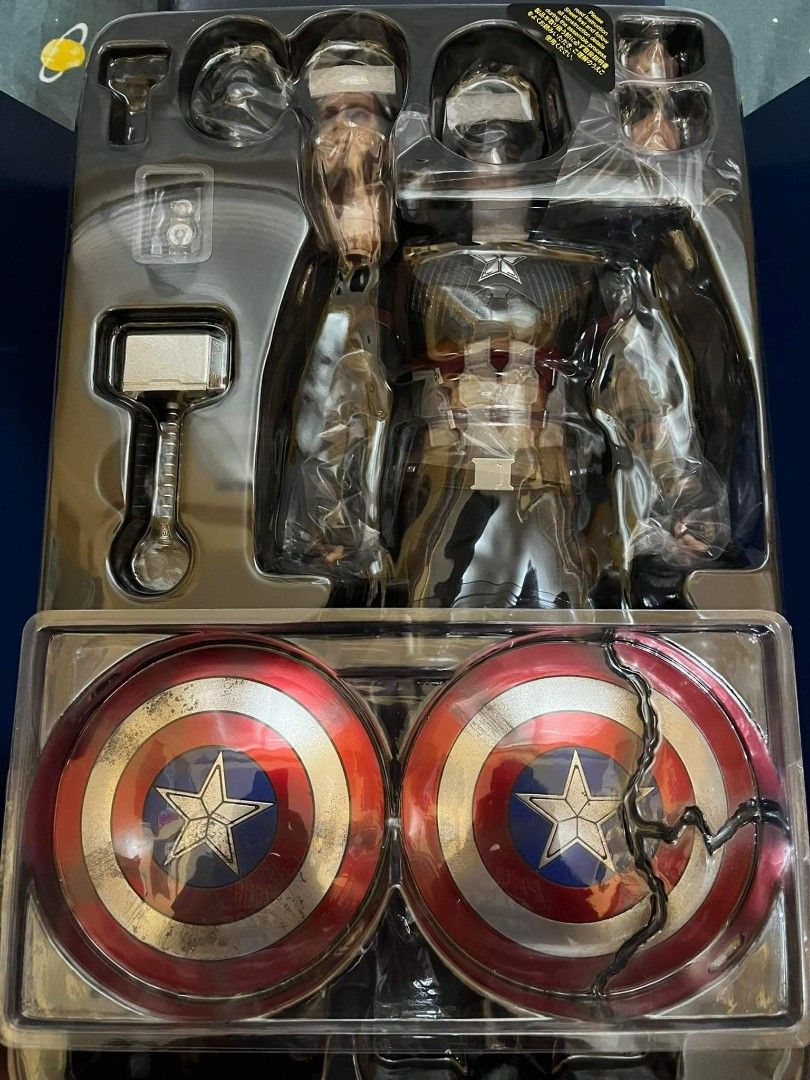 Hot Toys Capt. America Avengers Endgame, Hobbies & Toys, Toys & Games ...