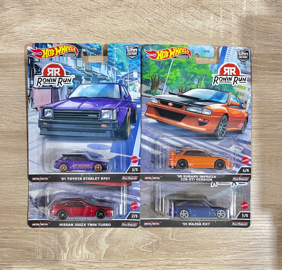 Hot wheels Ronin Run Set, Hobbies & Toys, Toys & Games on Carousell