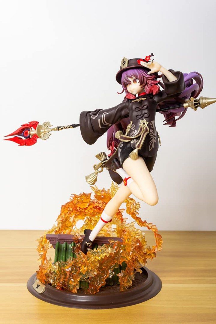 Hu Tao 1/7 Figurine Figure| Genshin Impact Hu Tao battle form fighting ...
