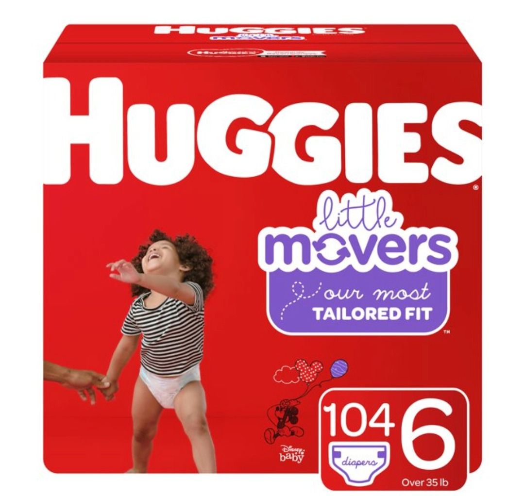 Huggies Little Movers, Baby Diapers, Babies & Kids, Bathing & Changing, Diapers & Baby Wipes on ...