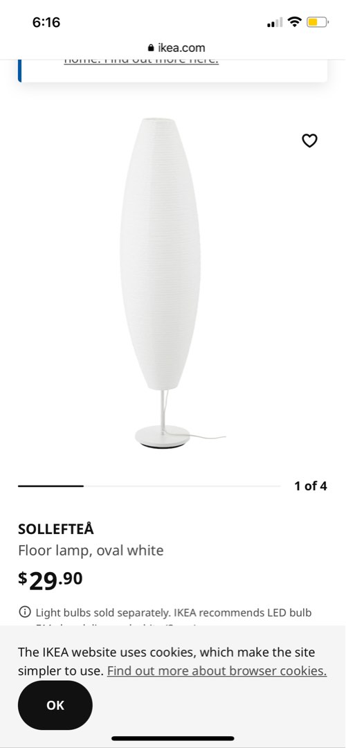 Ikea Lamp Furniture And Home Living Lighting And Fans Lighting On Carousell