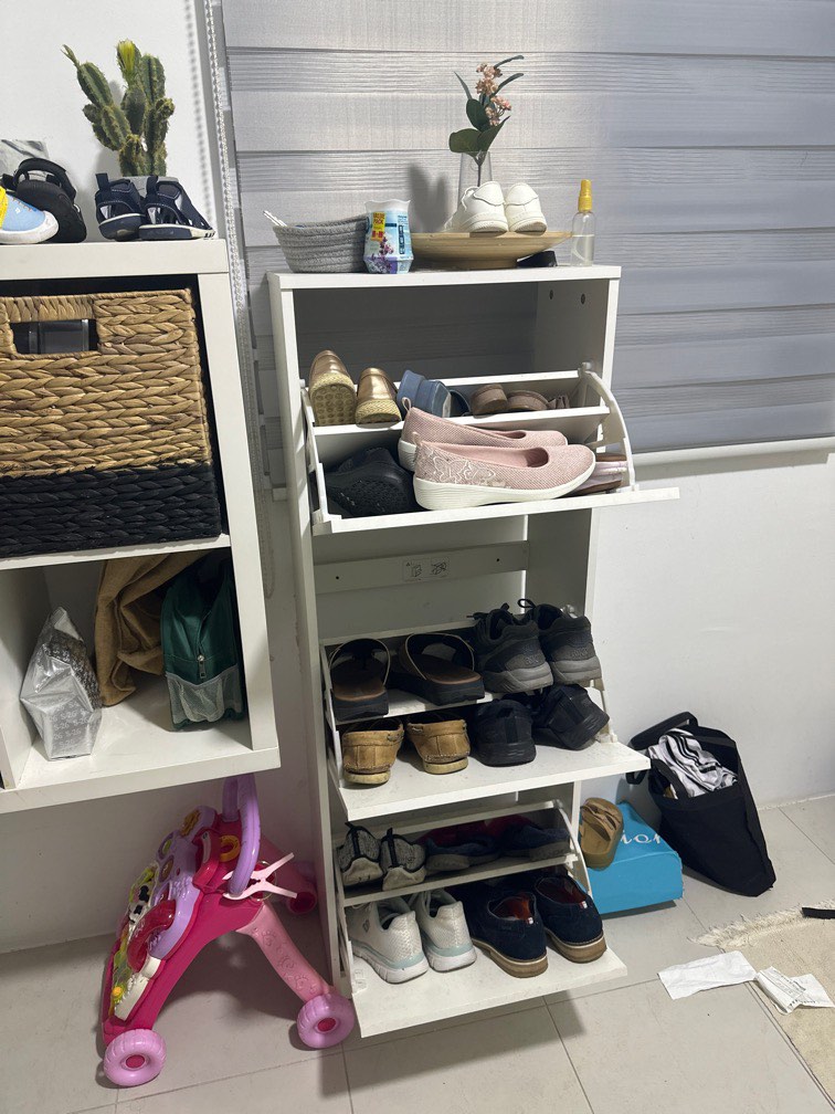 Ikea shoe rack, Furniture & Home Living, Furniture, Shelves, Cabinets ...