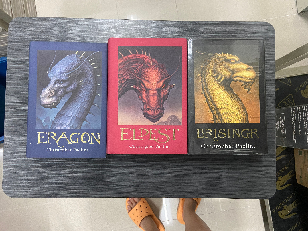 Inheritance Cycle 3-Book Set (Eragon Series), Hobbies & Toys, Books ...