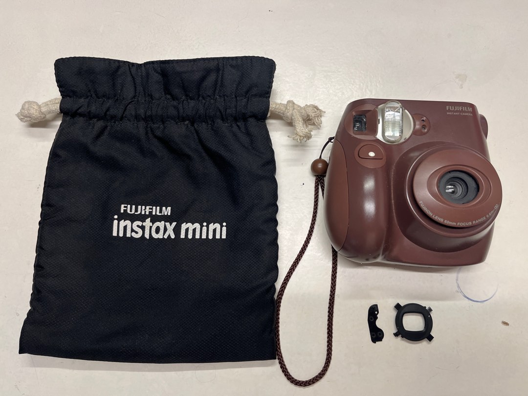 Instax Mini 7s Chocolate, Photography, Cameras on Carousell