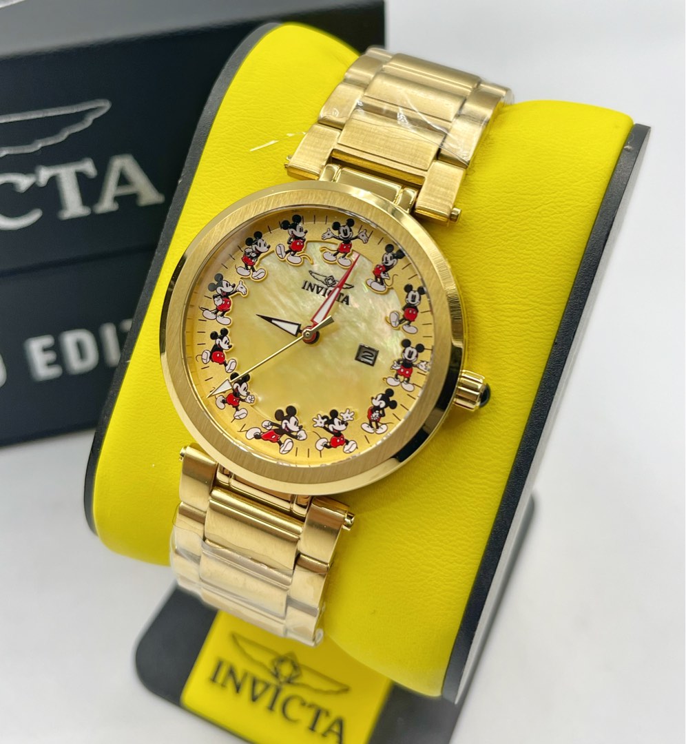 Invicta Disney Mickey Limited edition 39568, Women's Fashion, Watches ...