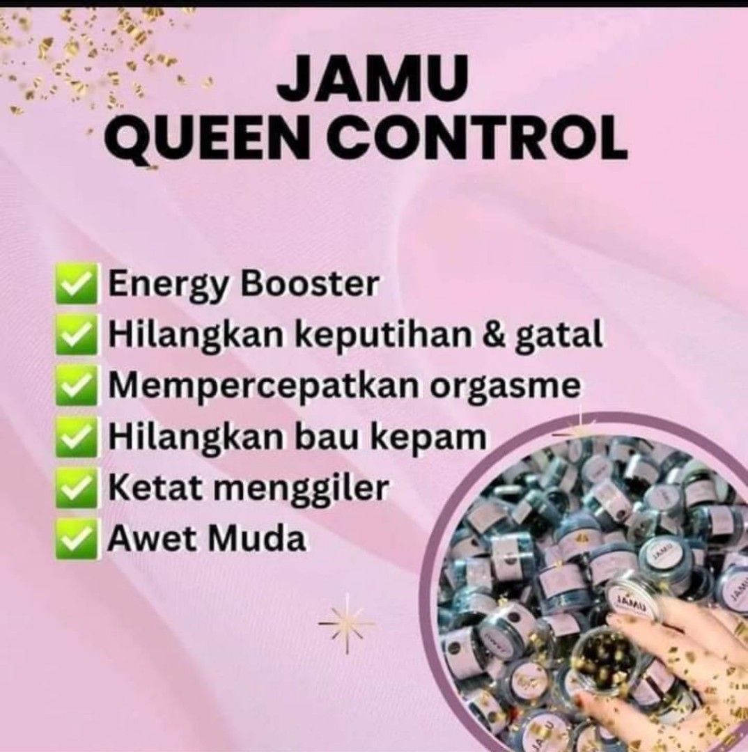 Jamu Queen control, Health & Nutrition, Health Supplements, Vitamins ...