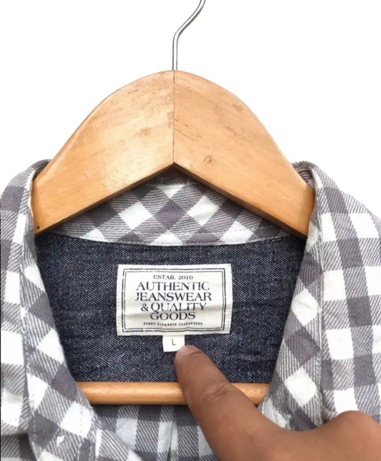 Japanese Brand Topvalu Flannel Shirt, Men's Fashion, Activewear on ...