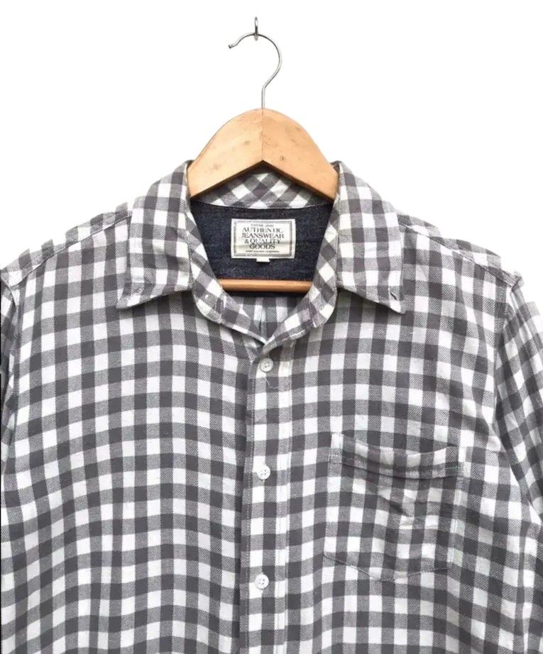 Japanese Brand Topvalu Flannel Shirt, Men's Fashion, Activewear on ...