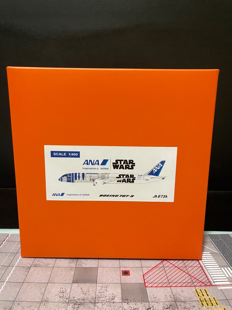 JC Wings 1/400 ANA Star Wars R2-D2 livery 787-900 JA873A full die cast ...
