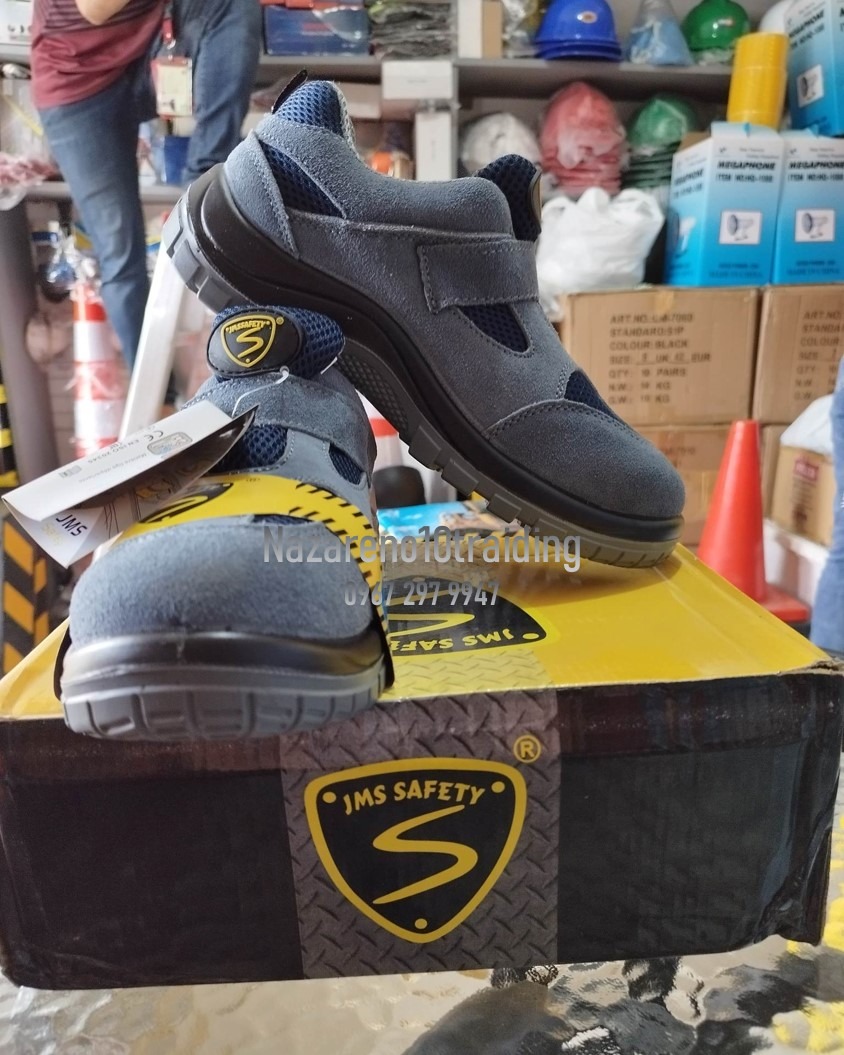 JMS SAFETY SHOES``, Men's Fashion, Footwear, Boots on Carousell