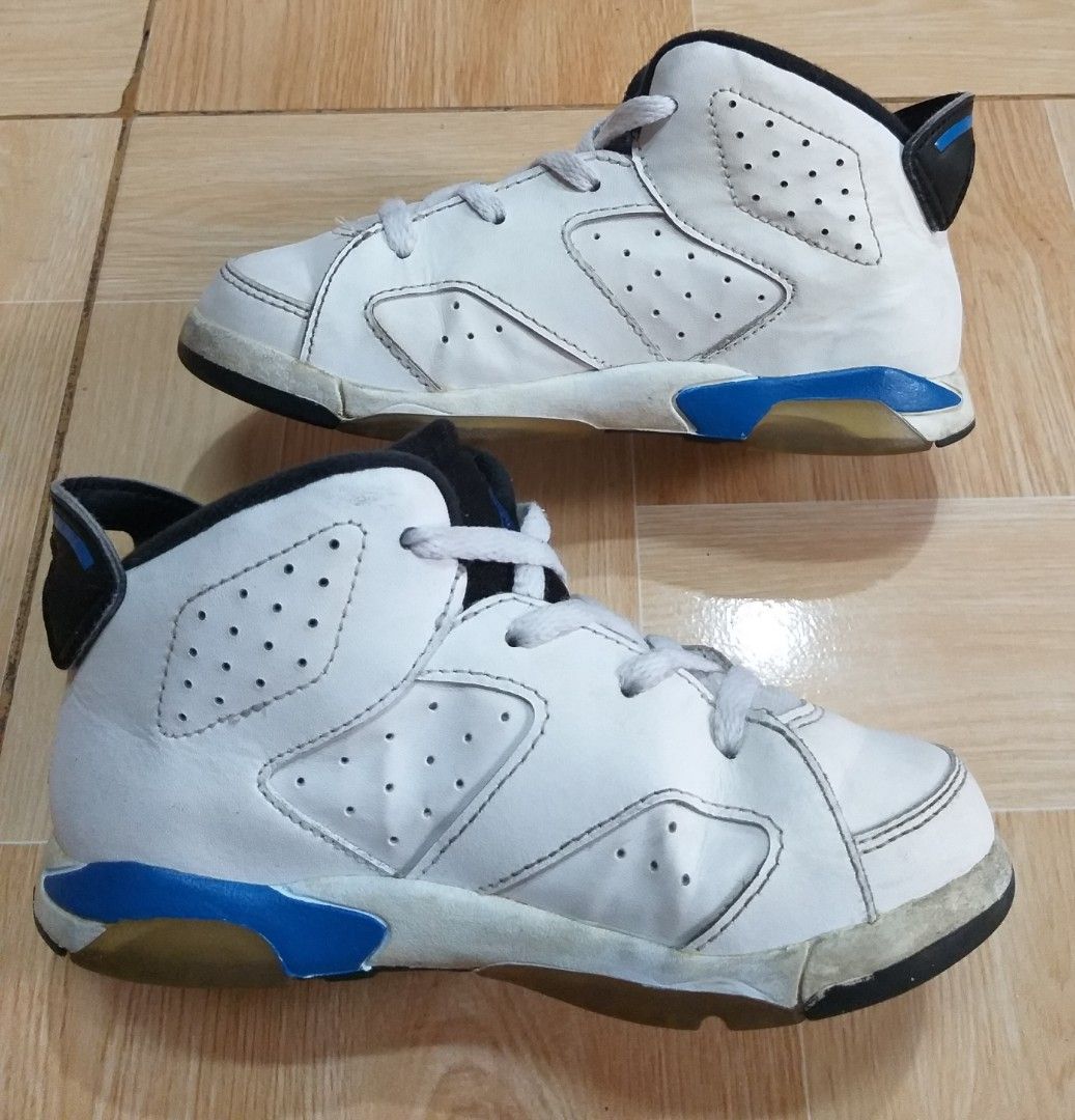 JORDAN 6 RACER BLUE, Babies & Kids, Babies & Kids Fashion on Carousell