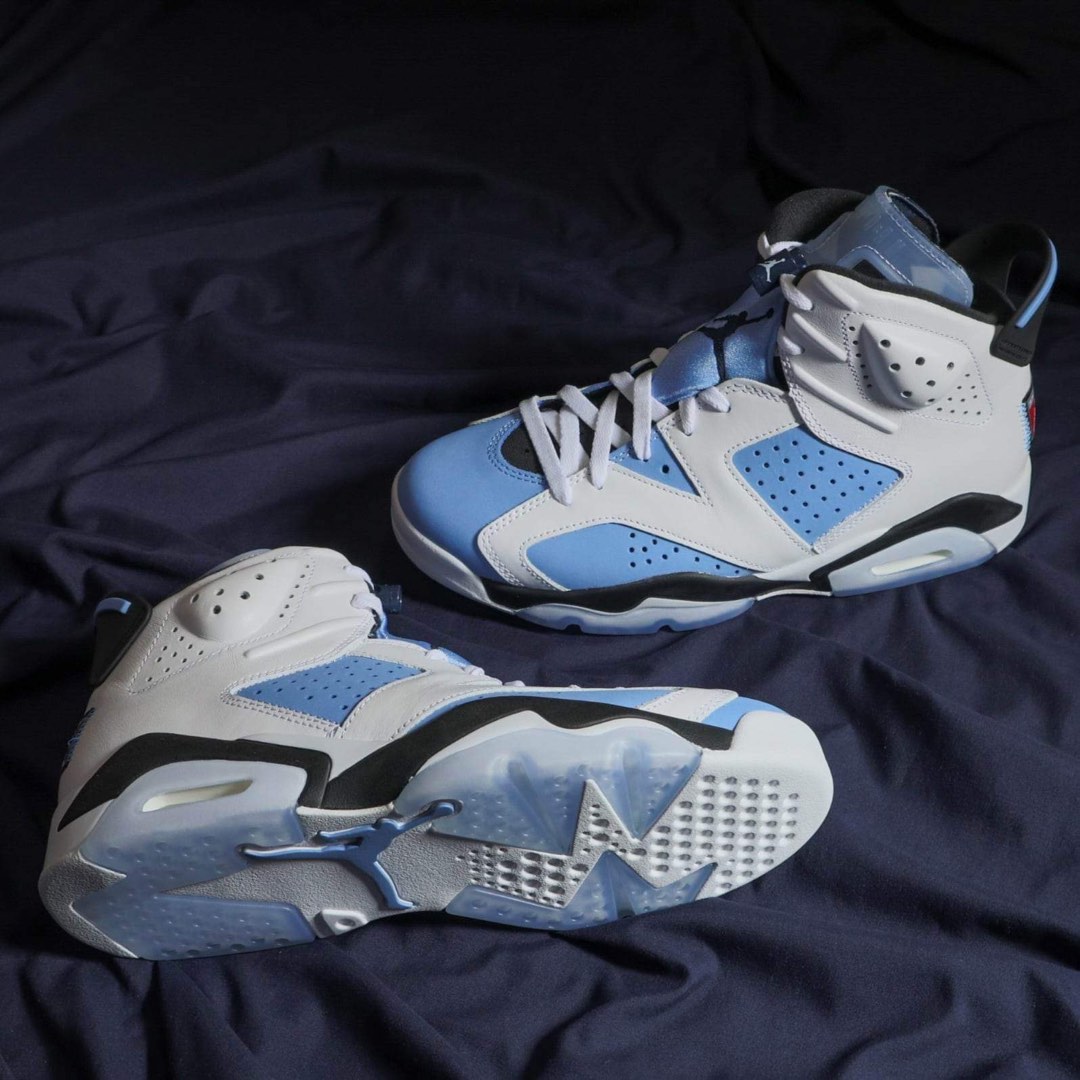 Jordan 6 "UNC", Men's Fashion, Footwear, Sneakers on Carousell