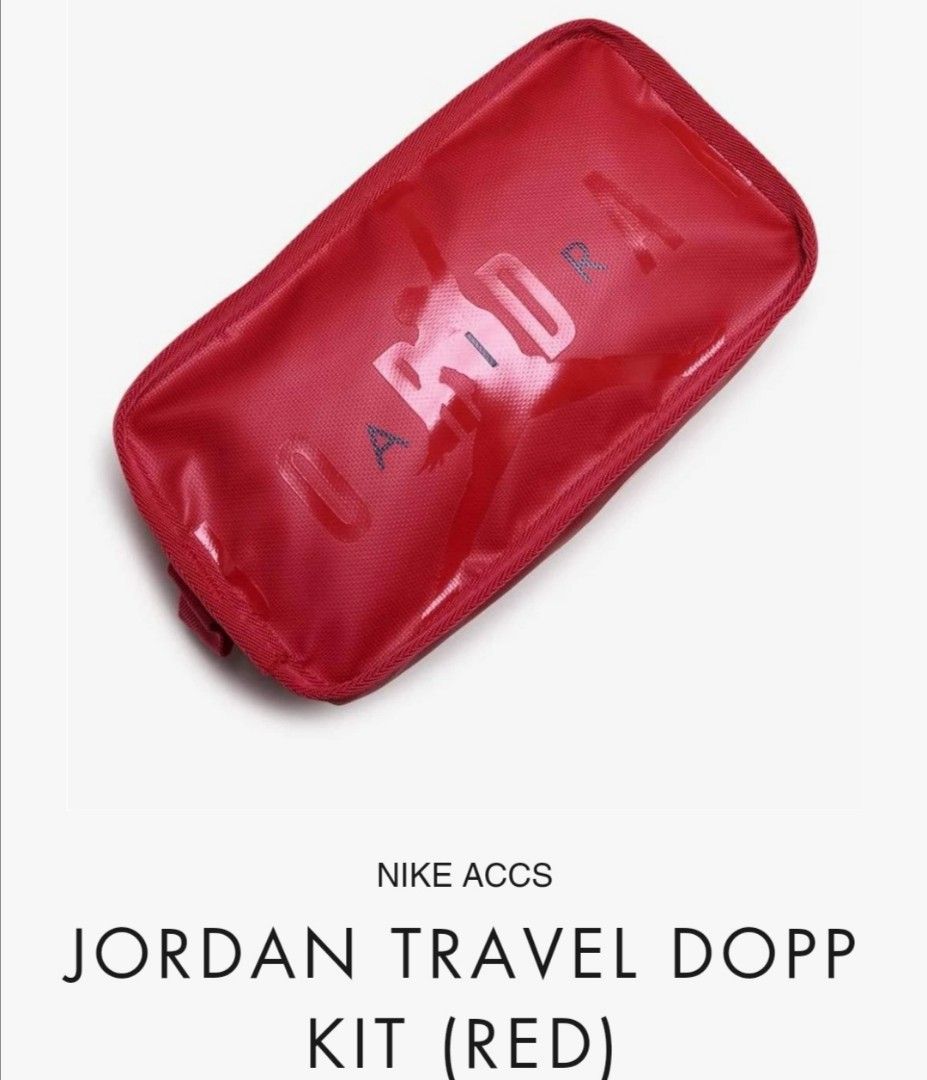 JORDAN TRAVEL DOPP KIT, Men's Fashion, Bags, Belt bags, Clutches and ...