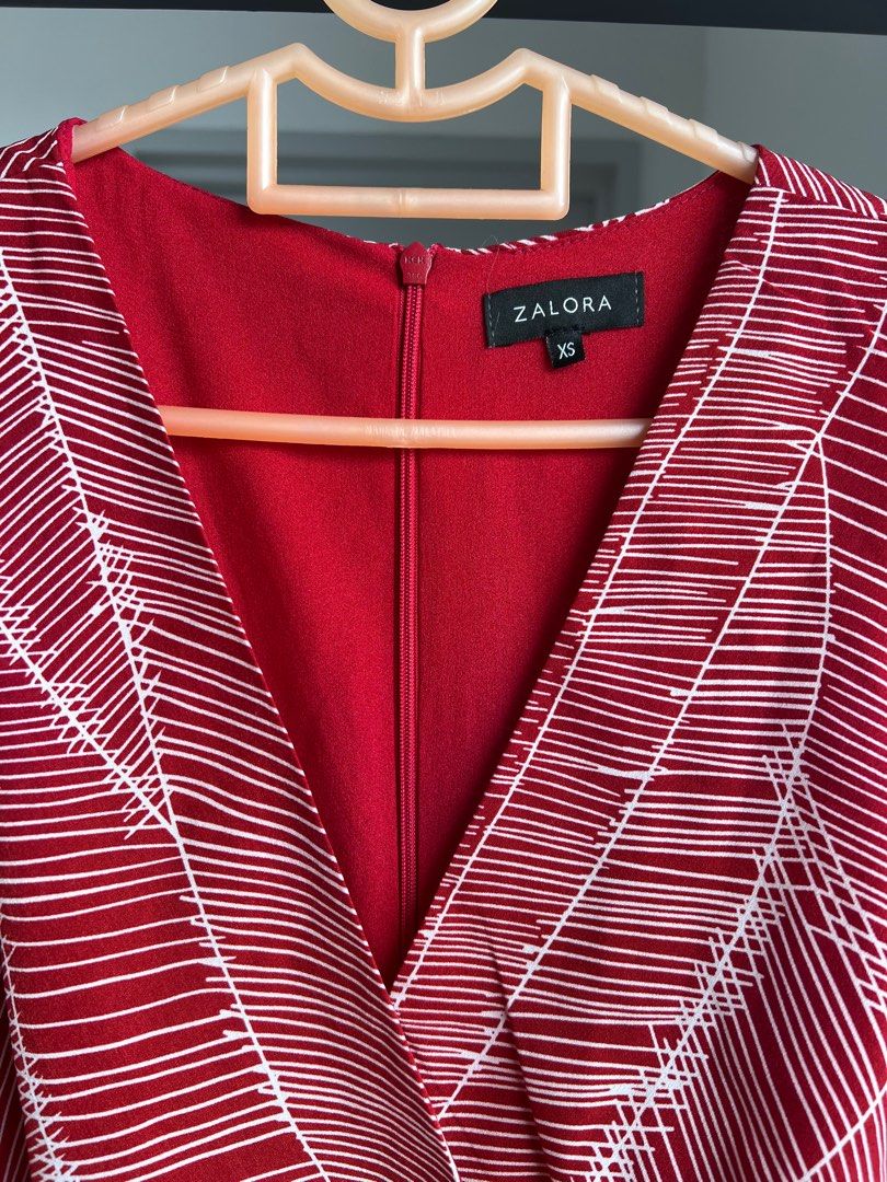 Jumpsuit merah putih, Women's Fashion, Dresses & Sets, Jumpsuits on ...