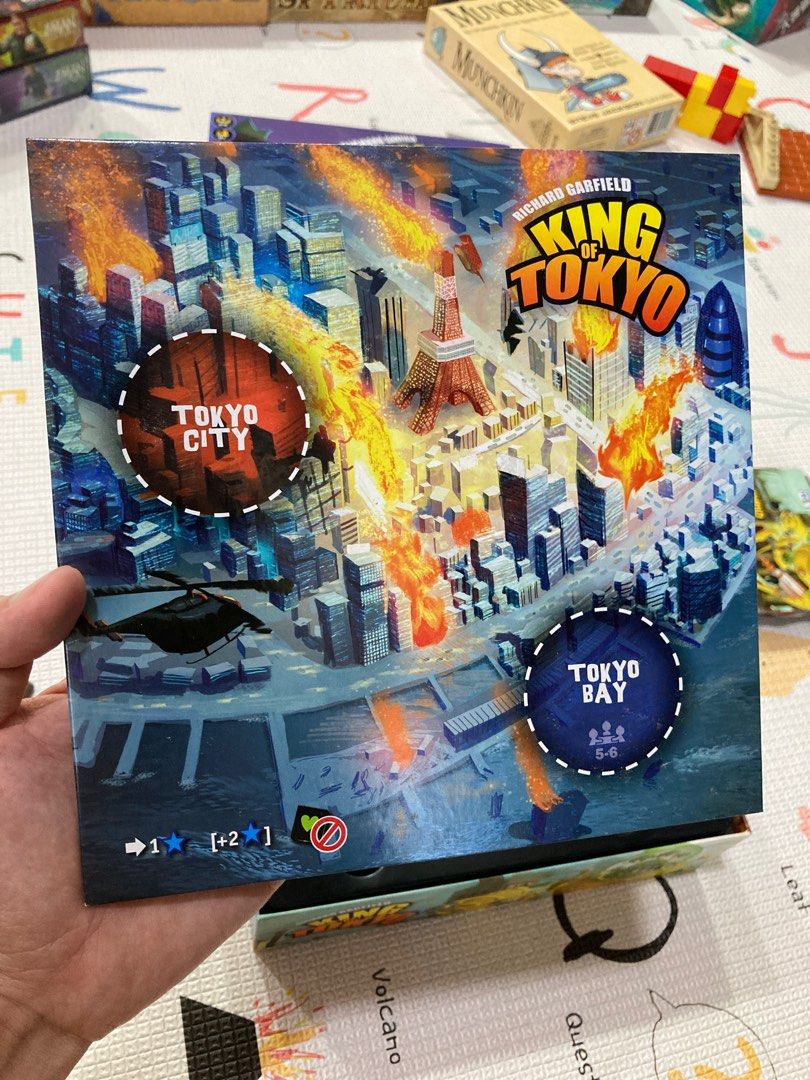 King of Tokyo Boardgame, Hobbies & Toys, Toys & Games on Carousell