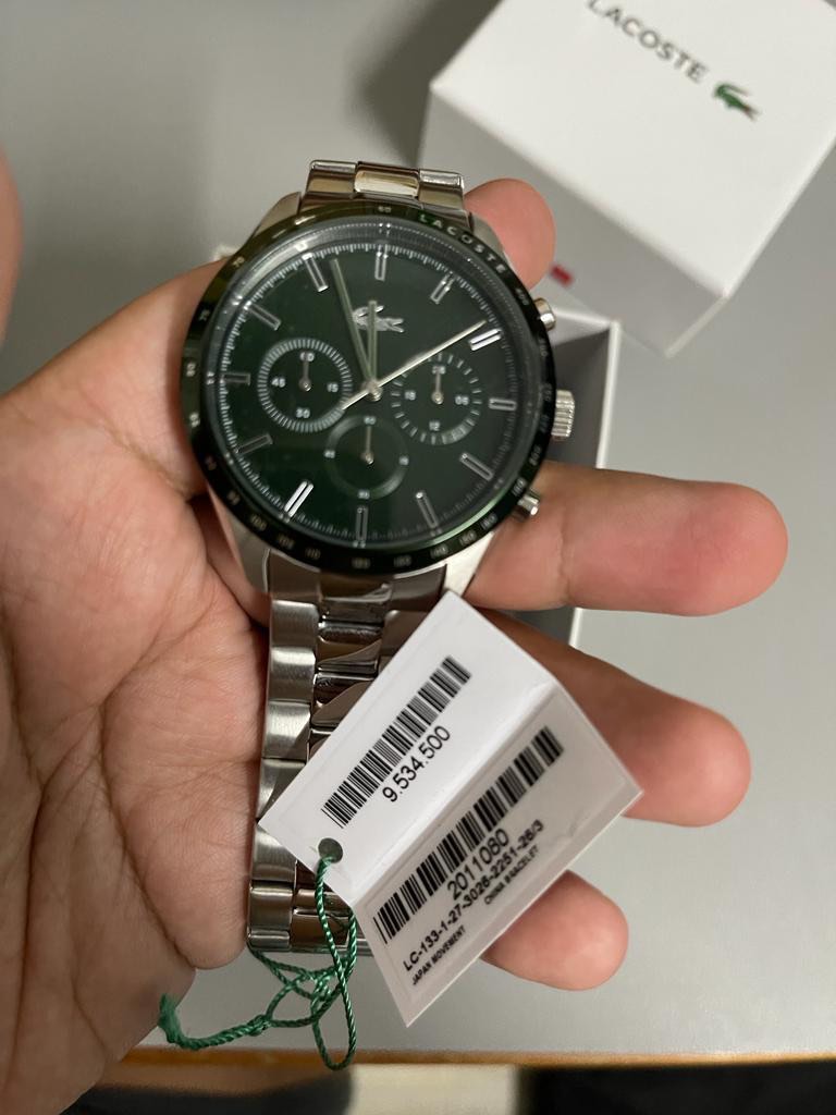 Lacoste Steel Watch, Luxury, Watches on Carousell