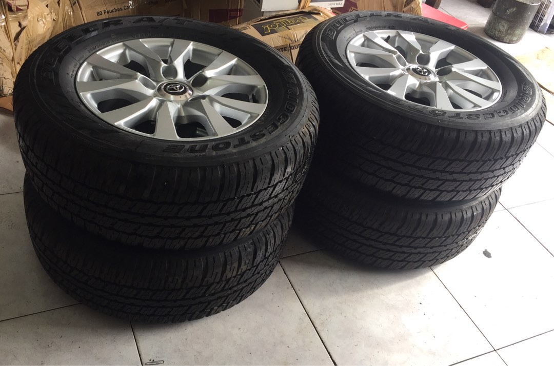 LC200 Stock Mags & Tires, Car Parts & Accessories, Mags and Tires on ...