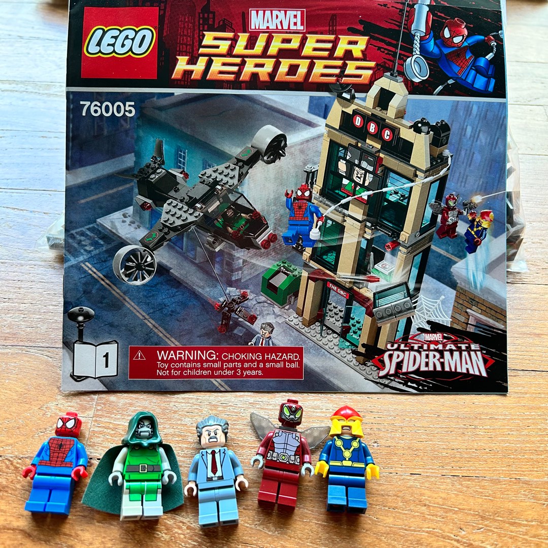 Lego 76005 Spider-Man Daily Bugle Showdown, Hobbies & Toys, Toys ...