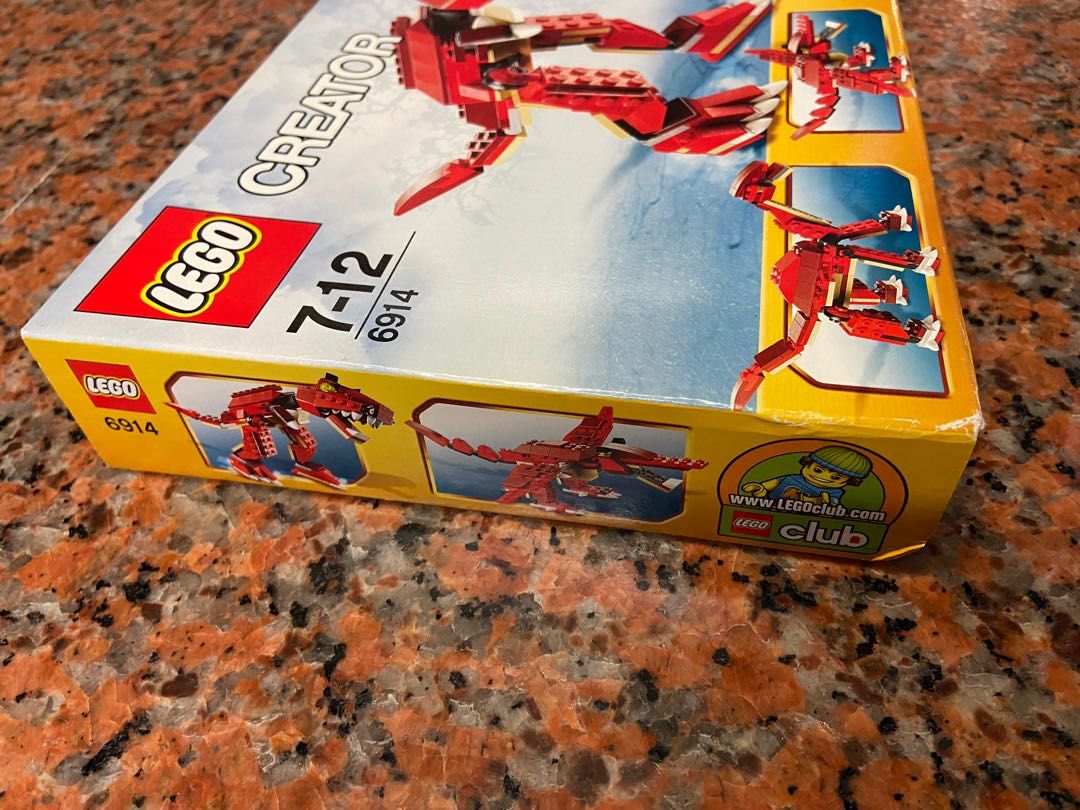 Lego 樂高 creator 6914 Prehistoric hunter Hunters 恐龍, 興趣及遊戲, 玩具 & 遊戲類 ...