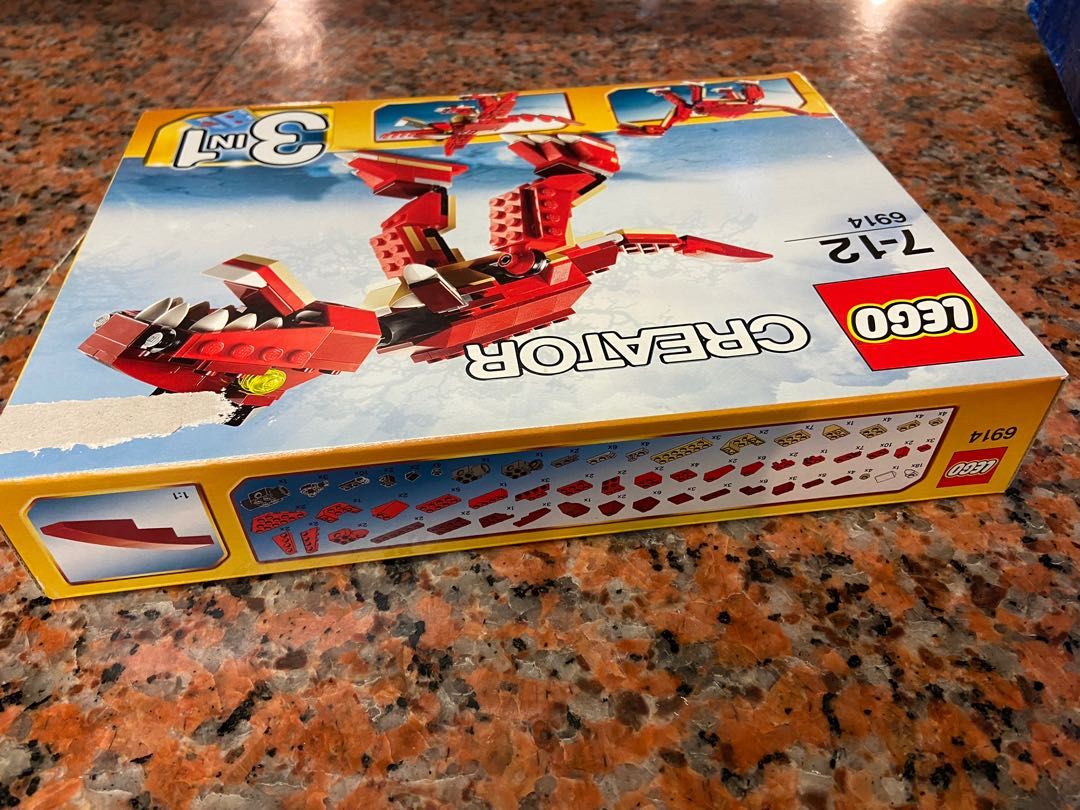 Lego 樂高 creator 6914 Prehistoric hunter Hunters 恐龍, 興趣及遊戲, 玩具 & 遊戲類 ...